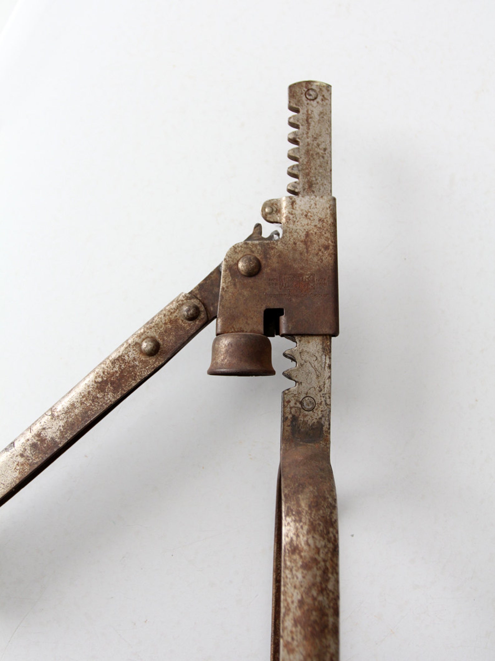 Antique Indestro Bottle Capper, Rustic Bottler, Brewery Decor - Etsy