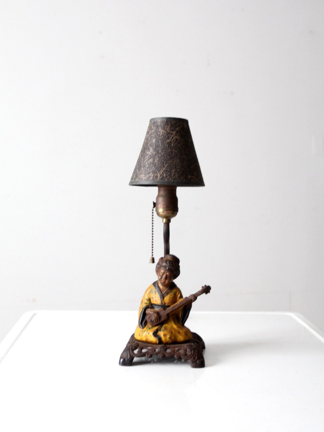 1930s Hubley Cast Iron Geisha Lamp - Etsy
