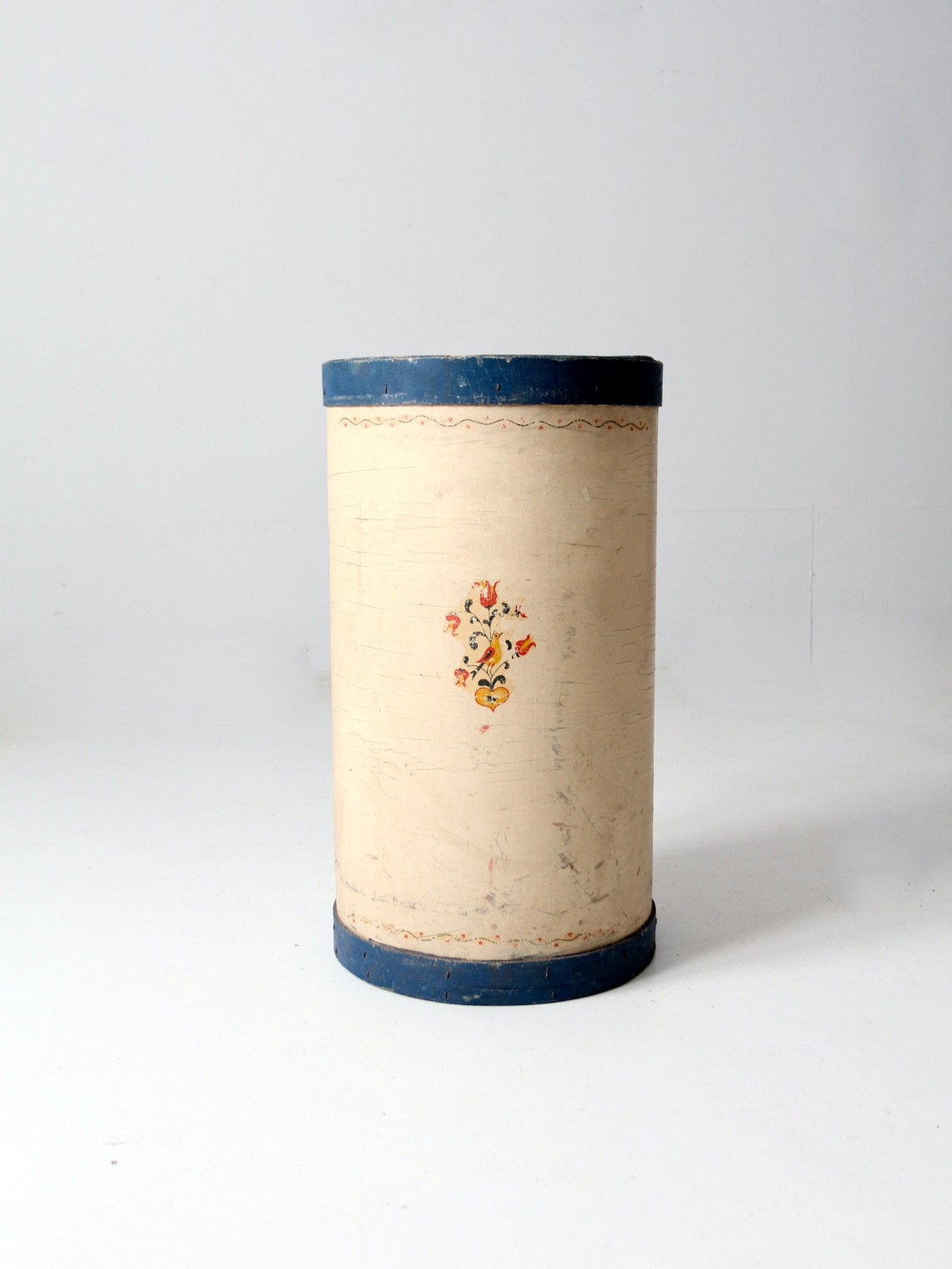 Antique painted wood pantry box | Etsy