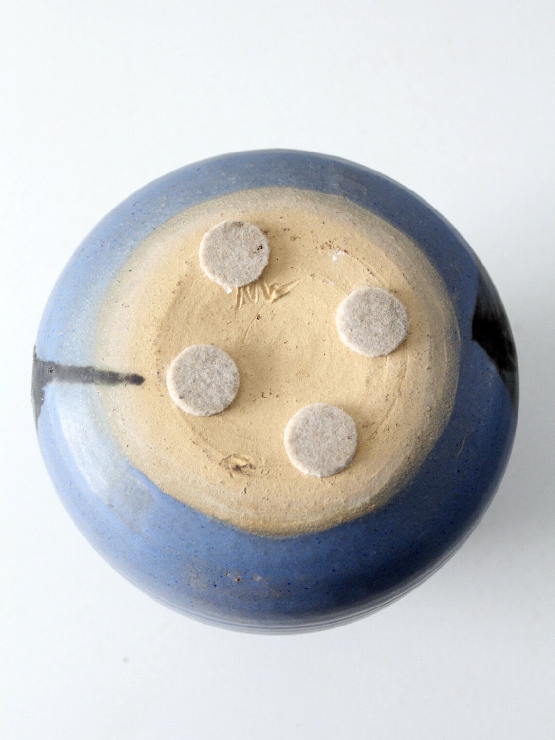 Vintage Signed Studio Pottery Vase - Etsy