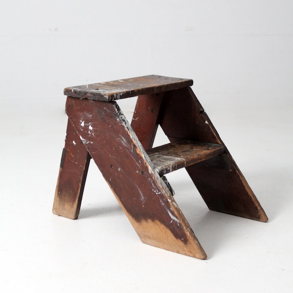 Vintage Step Stool - Etsy