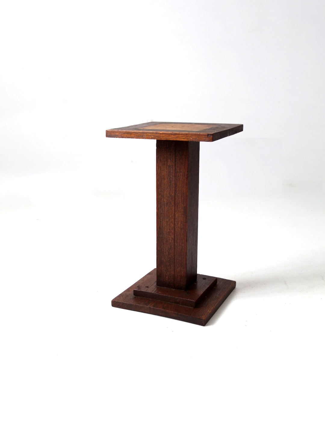 Antique Mission Style Plant Stand End Table - Etsy