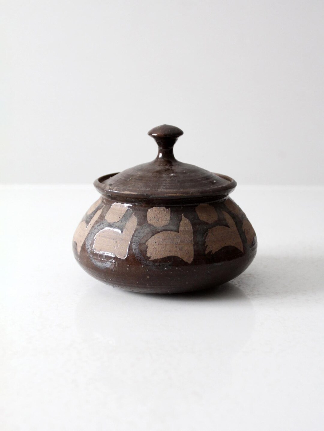 Vintage Studio Pottery Jar - Etsy