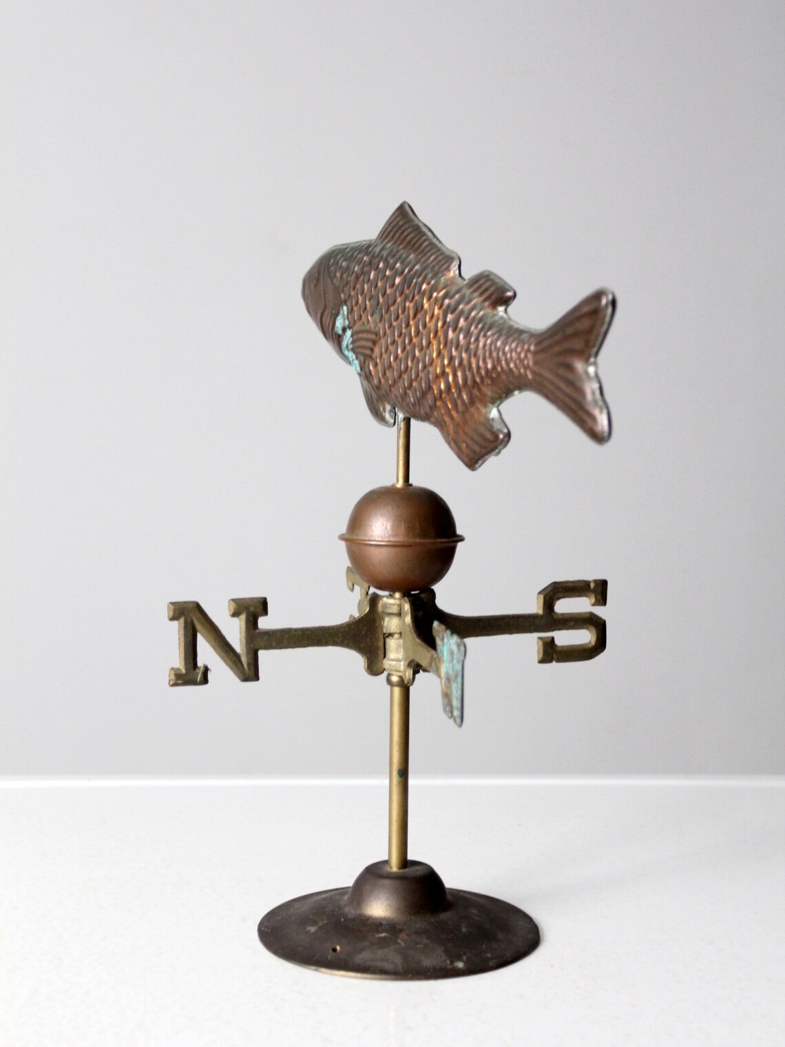 Vintage Copper Fish Weathervane - Etsy