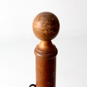 Antique Flag Pole Wood Banner Post Flag Stake Pole - Etsy