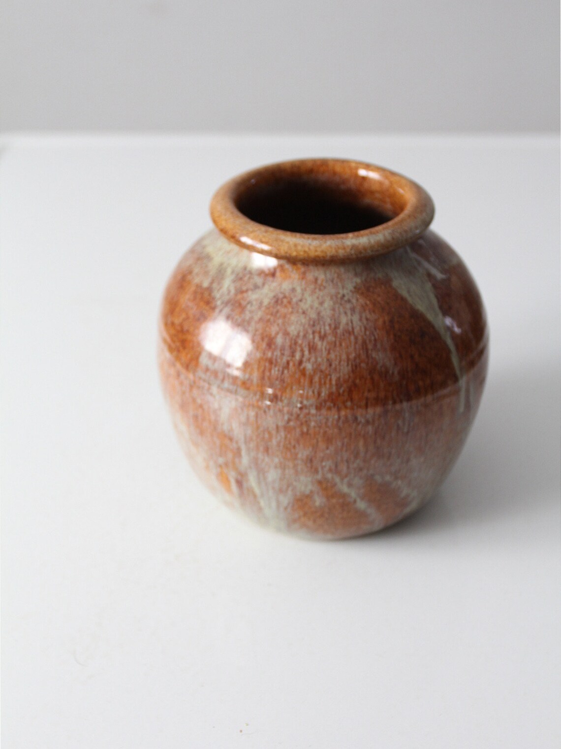 Vintage Pottery Vase Circa 1985 - Etsy