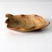Vintage Studio Pottery Leaf Plate - Etsy