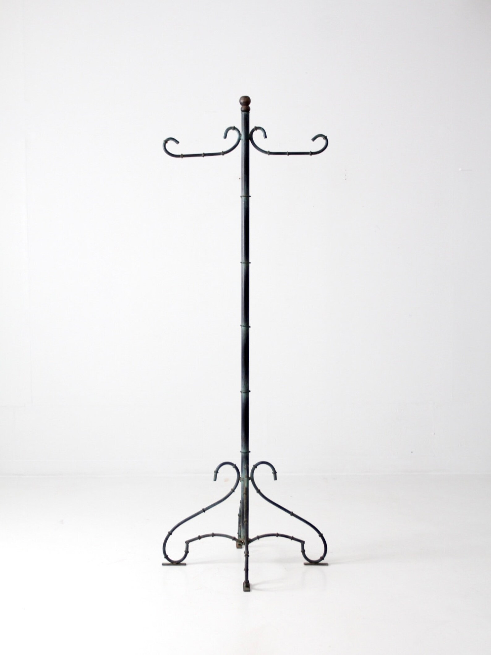 Vintage Metal Coat Rack Hall Stand - Etsy