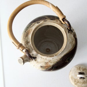 Vintage Greg White Studio Pottery Tea Pot - Etsy
