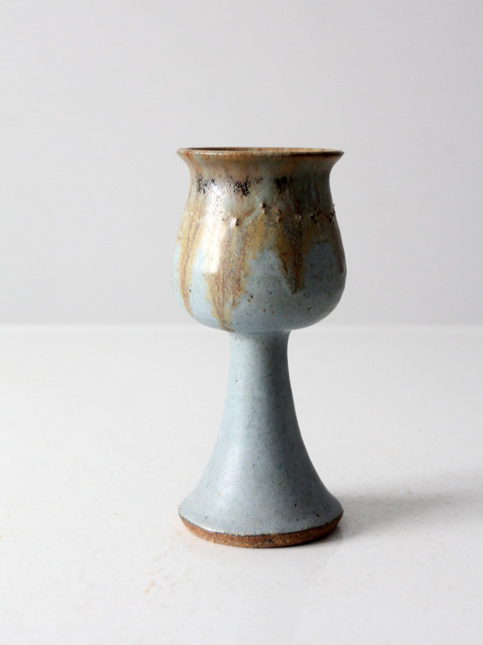 Vintage Studio Pottery Chalice - Etsy