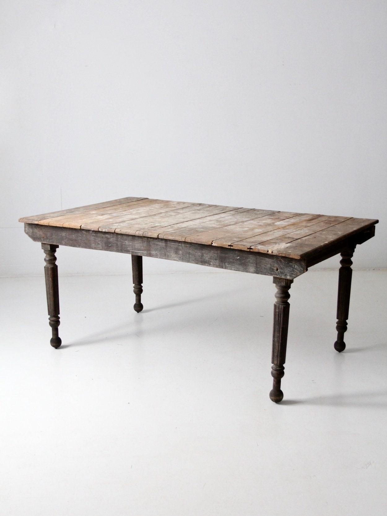 Antique harvest table farmhouse dining table Etsy