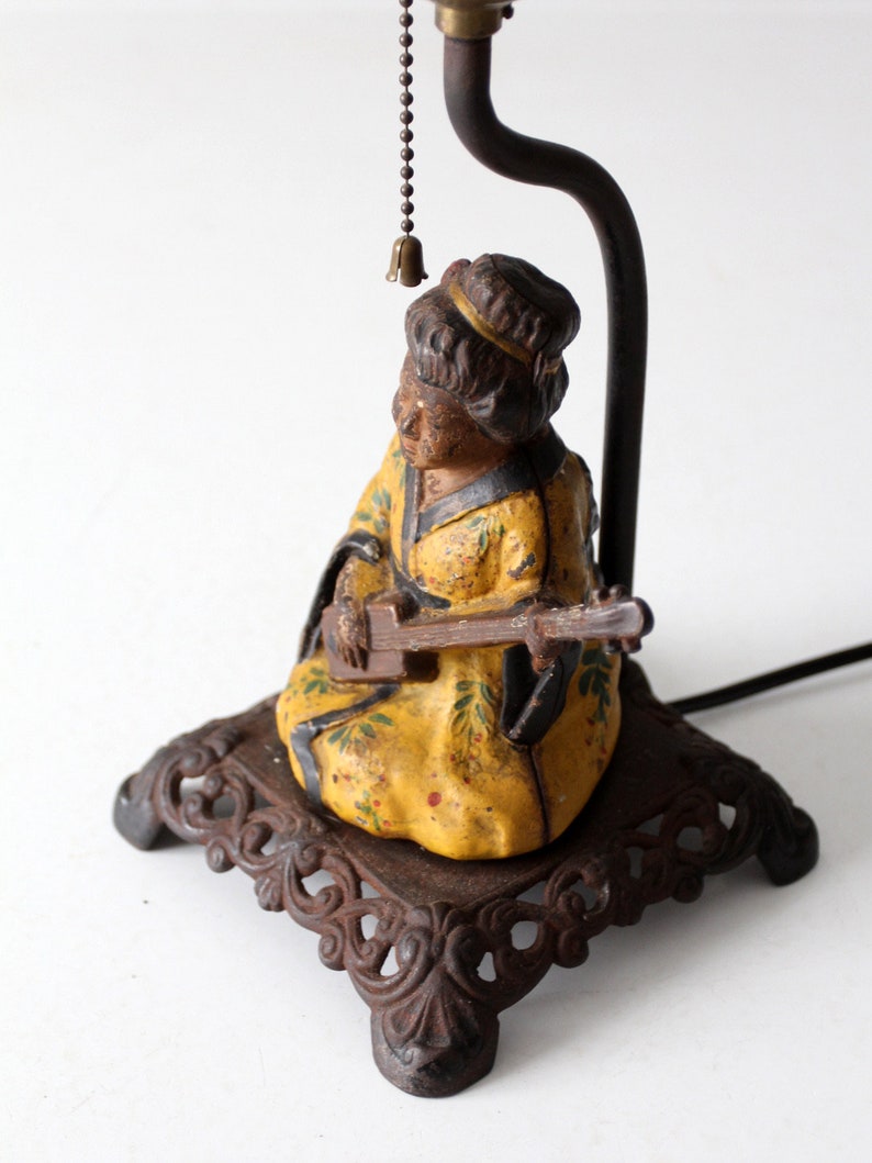 1930s Hubley Cast Iron Geisha Lamp - Etsy