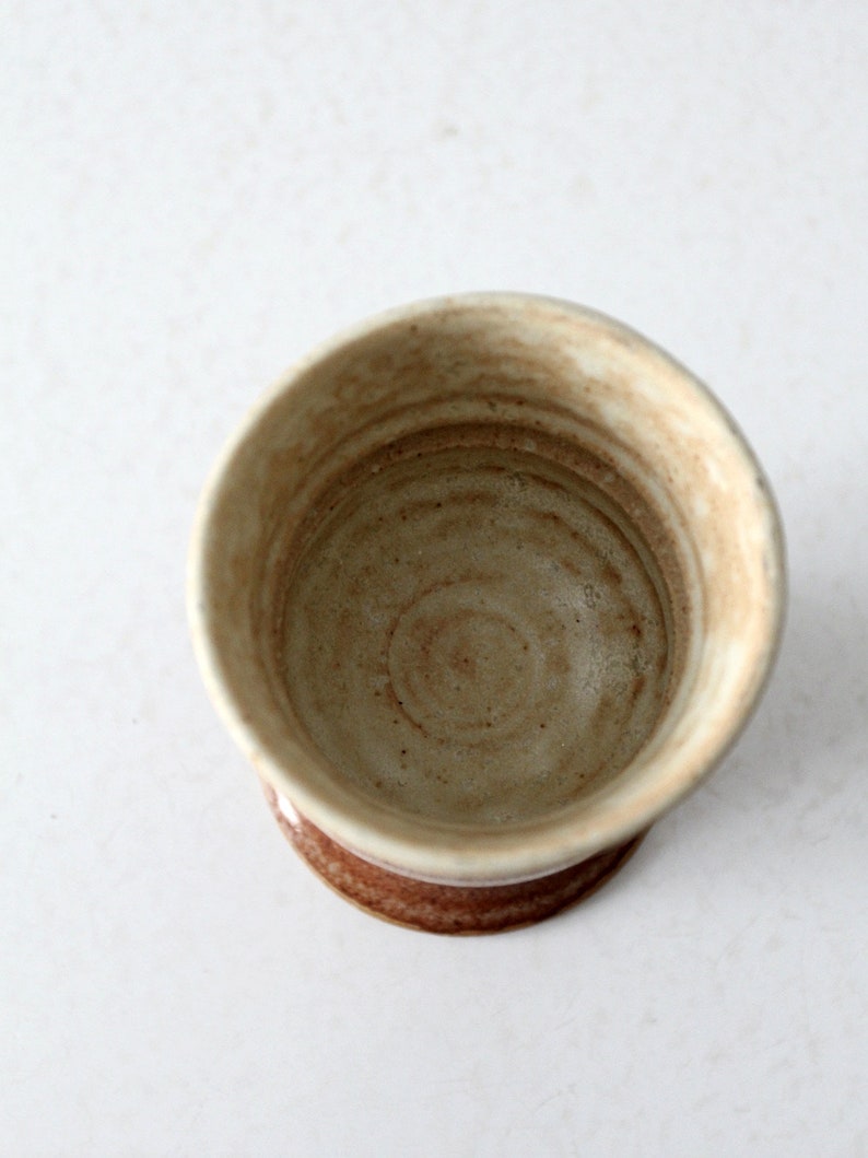 Vintage Elizabeth Rasmussen Pottery Cup - Etsy