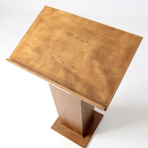 Vintage Wooden Lectern - Etsy