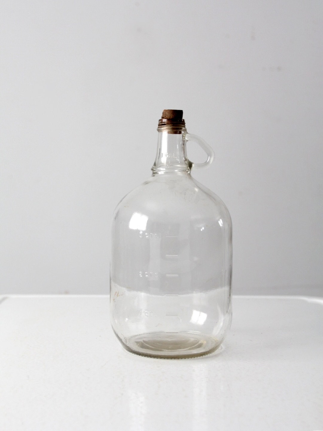 Antique 1 Gallon Glass Jug - Etsy