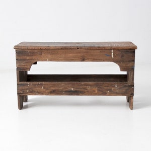 Antique Farmhouse Bench - Etsy