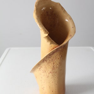 Vintage Free Form Studio Pottery Vase - Etsy