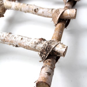 Vintage Rustic Birch Ladder - Etsy