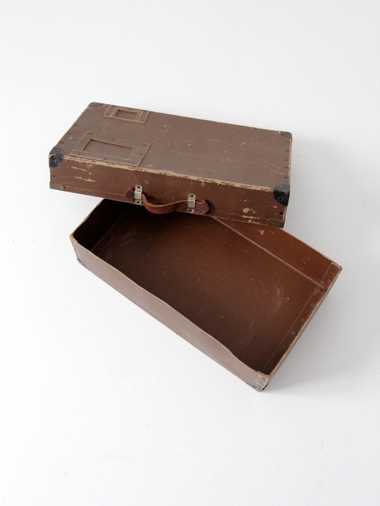 Vintage Laundry Mailing Box Brown Shipping Box Storage Case - Etsy