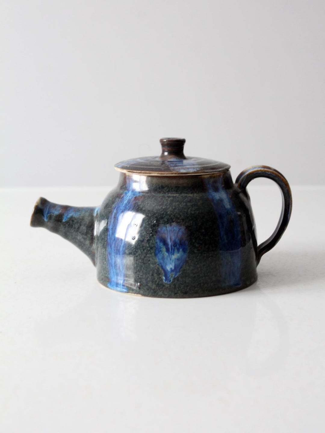 Vintage Studio Pottery Teapot - Etsy