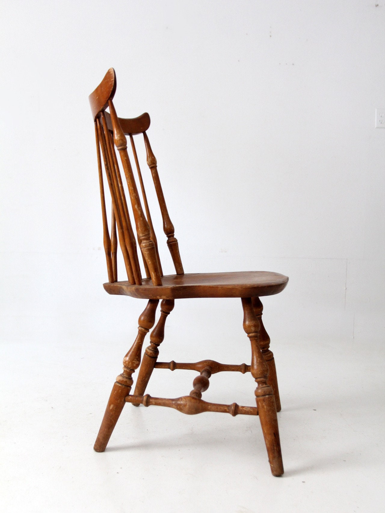 Mid-century Windsor Fan Back Chair - Etsy