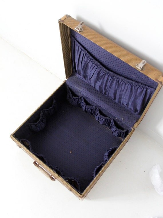 vintage square suitcase - Gem