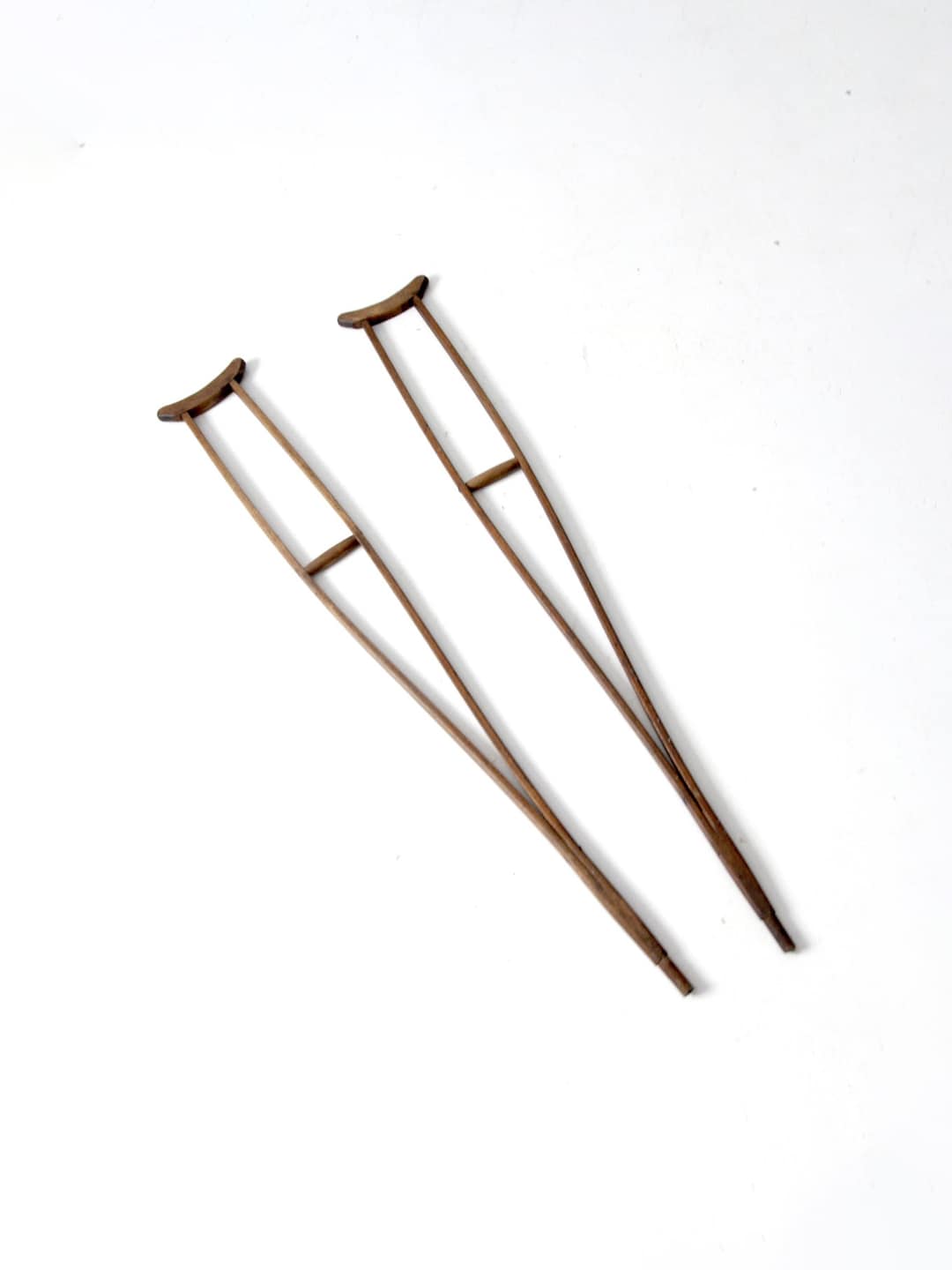 Antique Wooden Crutches - Etsy