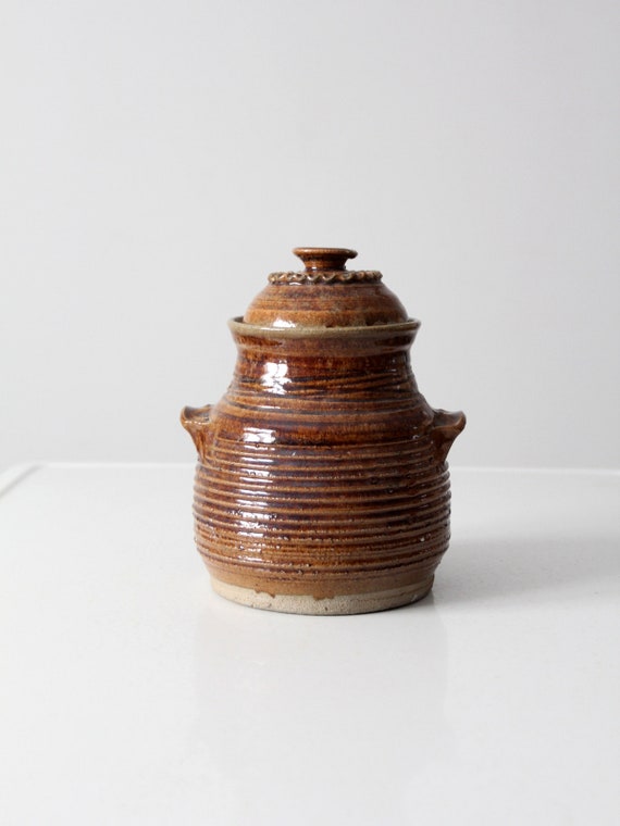 Studio Pottery Jar Circa 1970s - Etsy