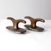 Vintage Brass Boat Cleats, Nautical Hardware - Etsy