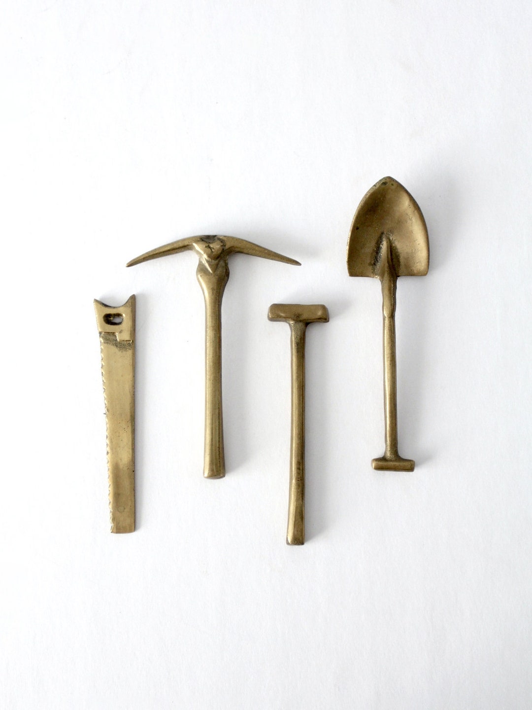 Mid-century Mini Brass Tool Collection - Etsy