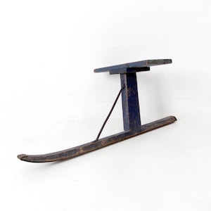 Antique Primitive Jack Jumper Ski Sled - Etsy