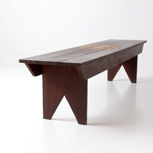 Antique Primitive Farmhouse Bench - Etsy