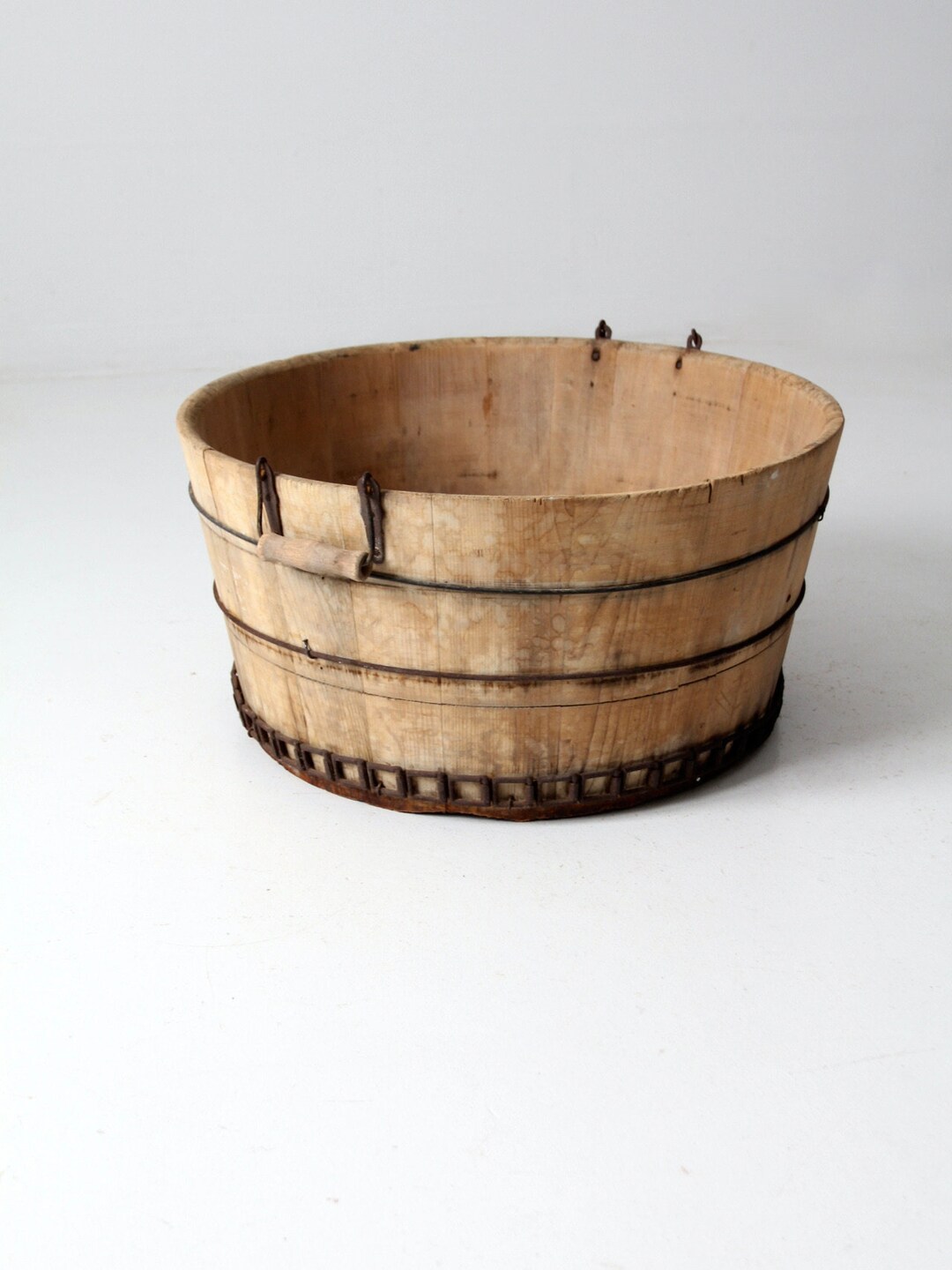 Antique Barrel Basin Tub - Etsy