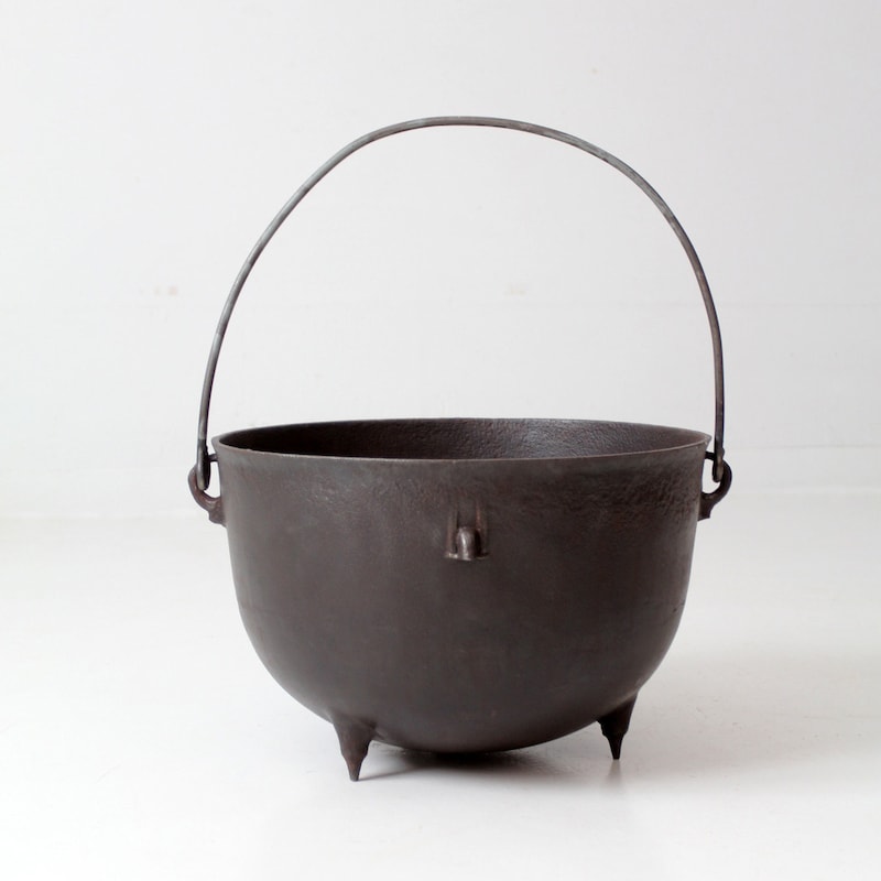 Extra Large Cast Iron Cauldron - Etsy