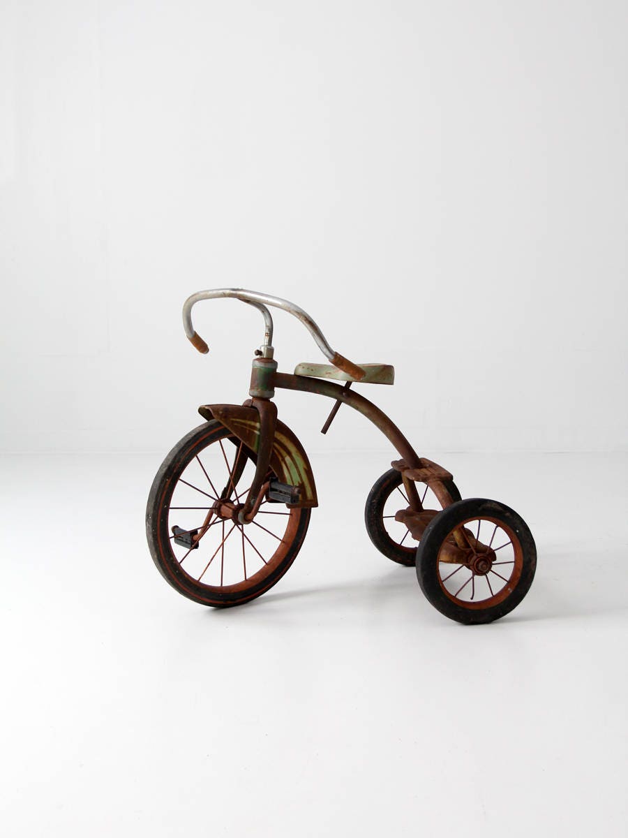 Vintage Tricycle Old Toy Trike - Etsy Canada