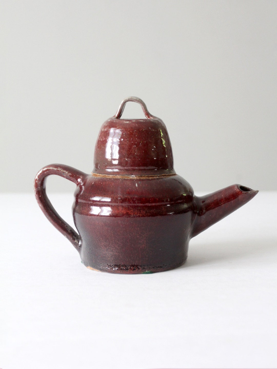 Vintage Studio Pottery Teapot - Etsy