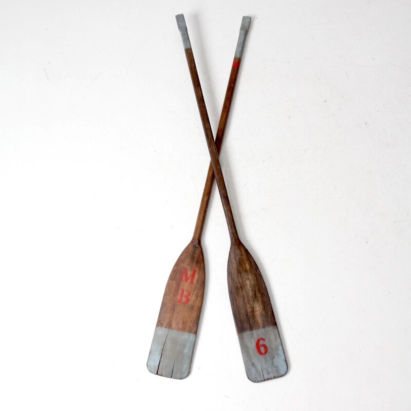 Wood Oars - Etsy