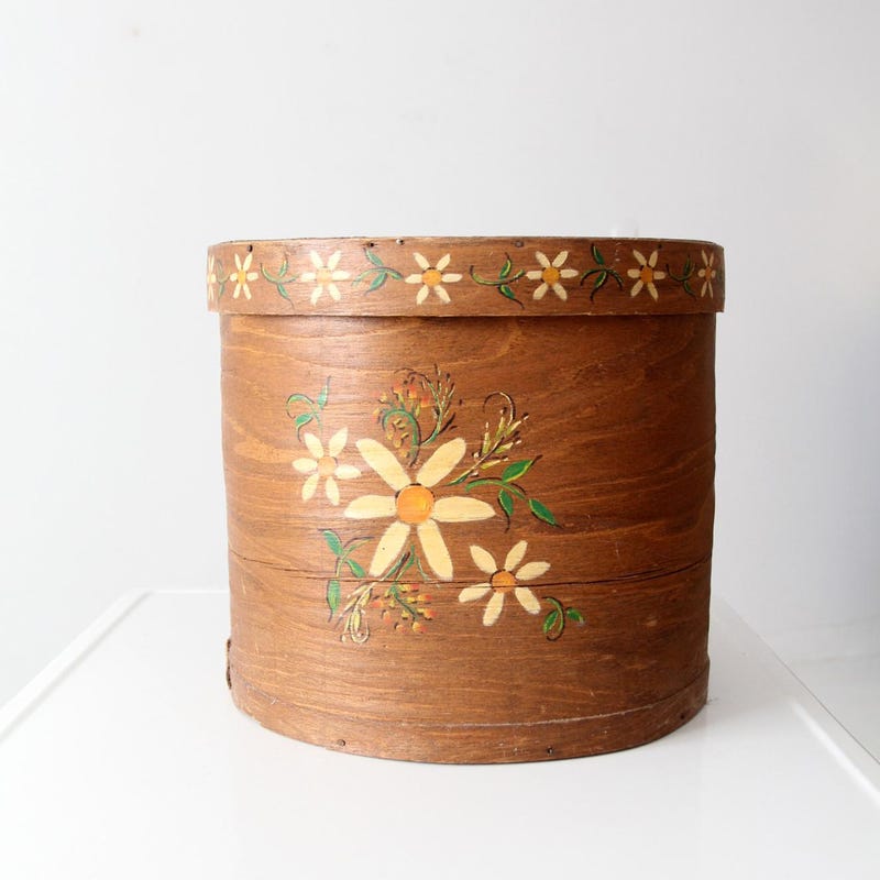 Antique Bandboxes - Etsy