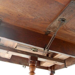 Antique Drop Leaf Table - Etsy
