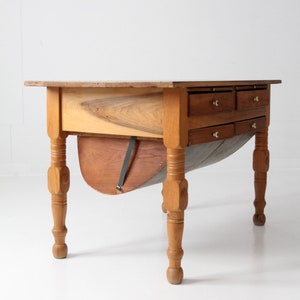 Antique Baker's Table, Flour Bin Table - Etsy