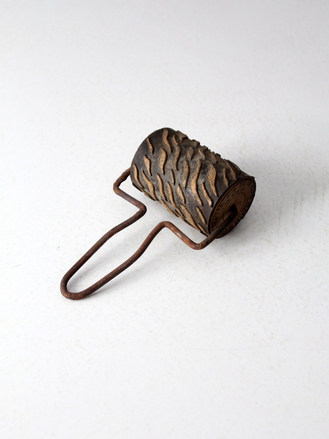 Antique Wood Grain Pattern Paint Roller - Etsy