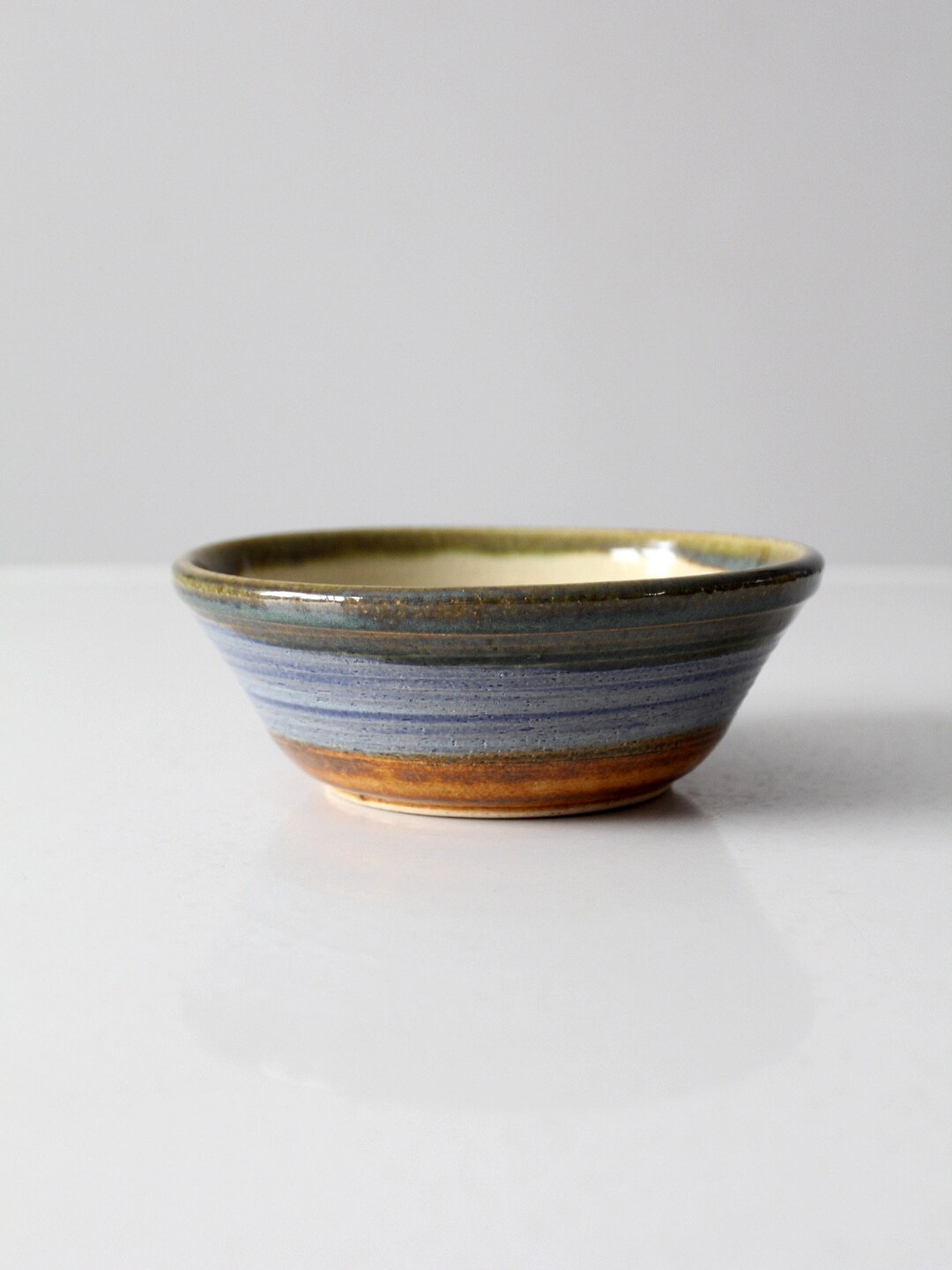 Vintage Studio Pottery Bowl - Etsy