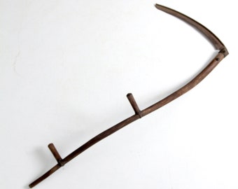 Vintage Antique Hand Sickle Scythe With RED Blade Approx 17" - Etsy