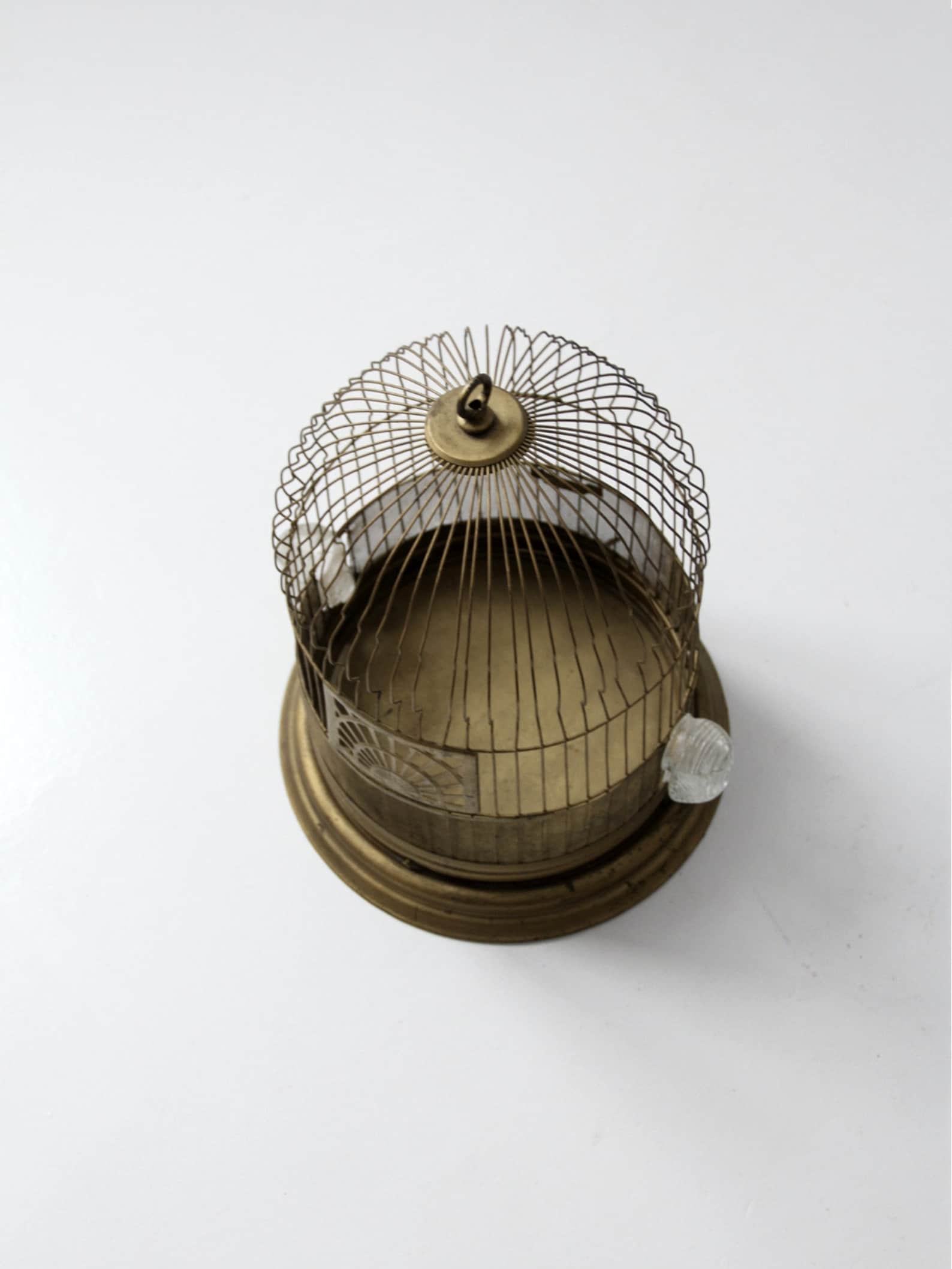 Antique Crown Bird Cage With Stand - Etsy