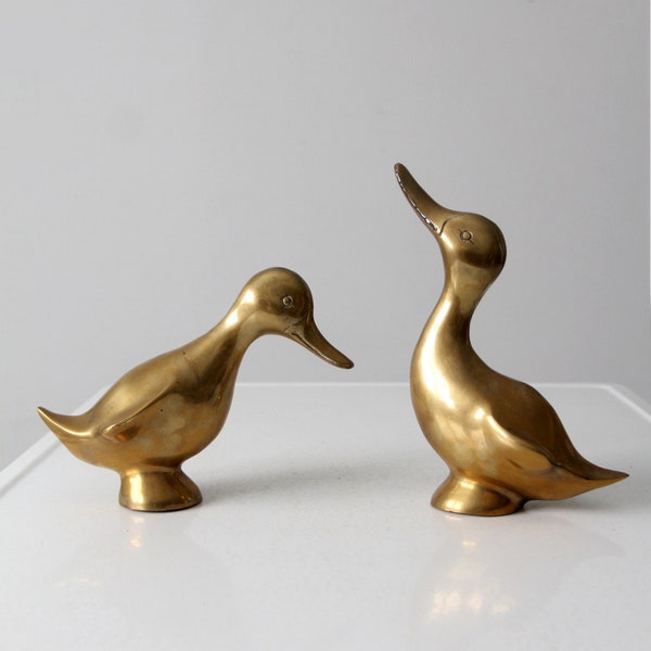 Brass Ducks - Etsy