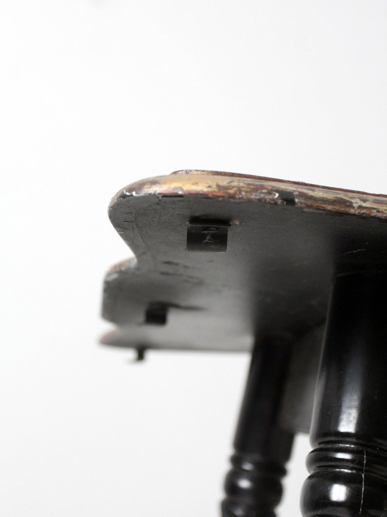 Antique Claw and Ball Foot Side Table - Etsy