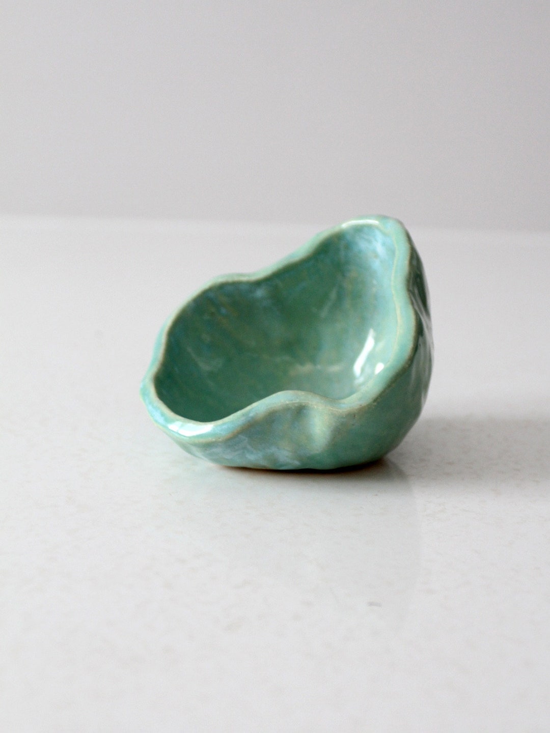 Vintage Free Form Studio Pottery Bowl - Etsy