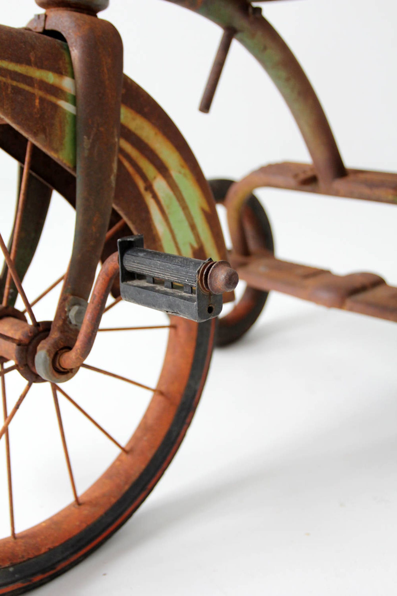 Vintage tricycle old toy trike | Etsy