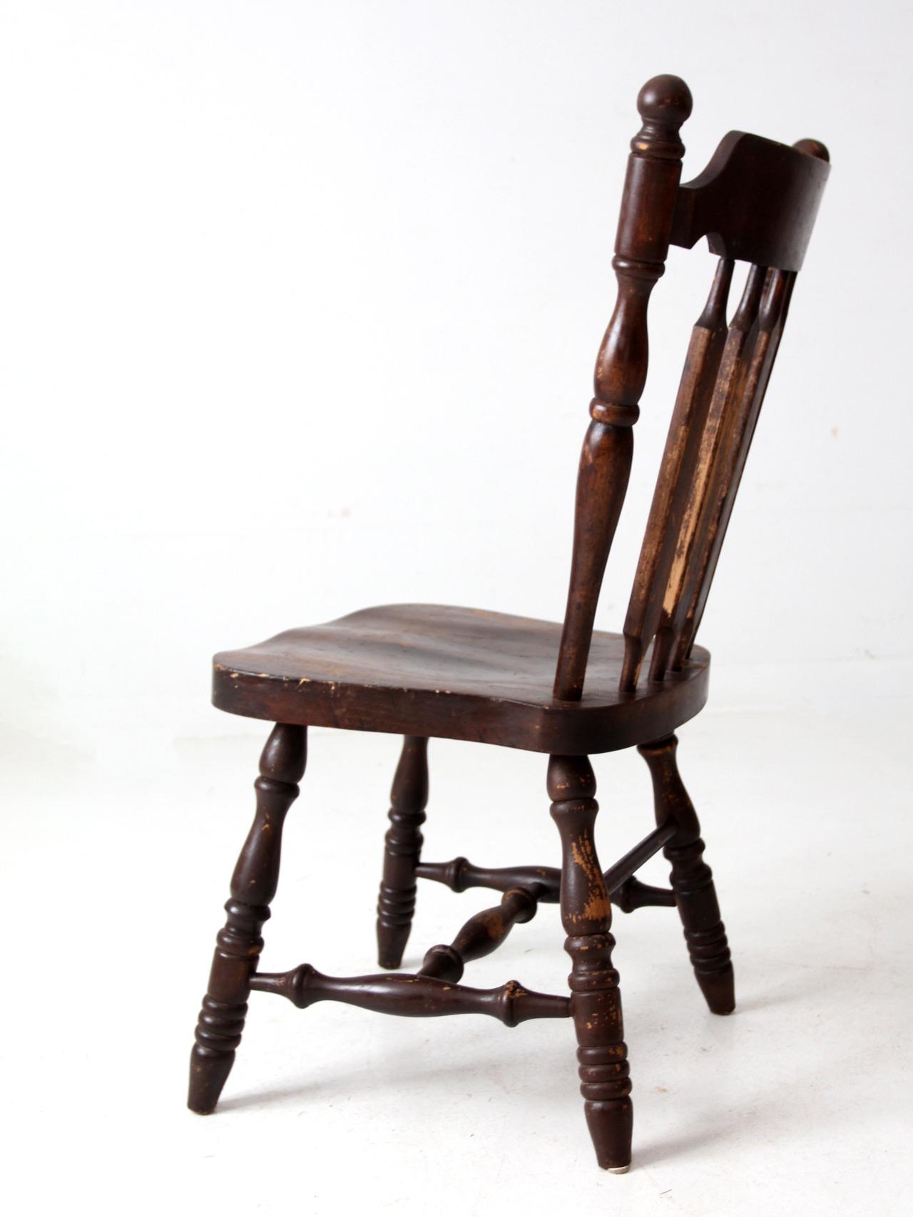 Vintage Old Tavern Style Dining Chair - Etsy