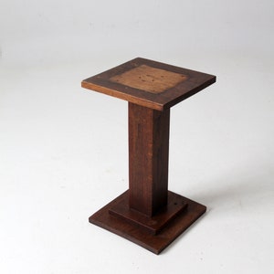 Antique Mission Style Plant Stand End Table - Etsy